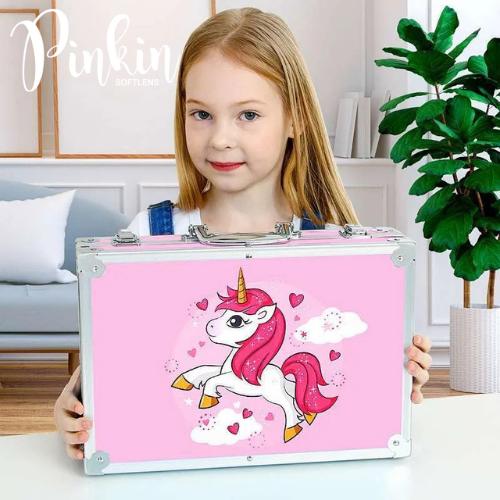 Jual CRAYON ART SET KOPER SET CRAYON MEWARNAI ANAK ALAT LUKIS ANAK 145 ...