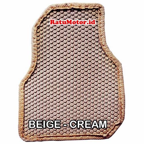 Jual Karpet Karet Tipe ST Nissan ELGRAND 2008 2.500cc Full Set + Logo - Cream, ELGRAND E52 ...