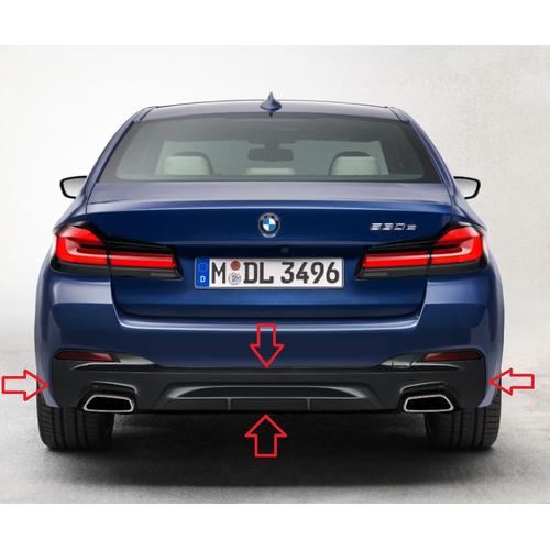 Jual Original BMW G30 G31 LCI M Sport Rear Diffuser Insert 51128098694 ...