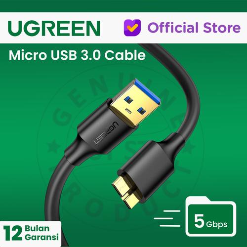 Jual UGREEN Kabel data HDD Harddisk External USB 3.0 - US130 - 1 Meter ...