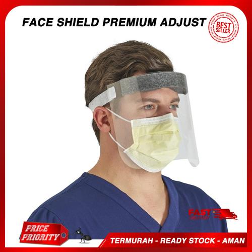 Jual APD Medis Face Shield Safety Pelindung Muka Wajah Kuat Tebal ...