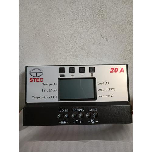 Jual Solar Charge Controller 20A STEC 12/24V Digital Display - Jakarta ...