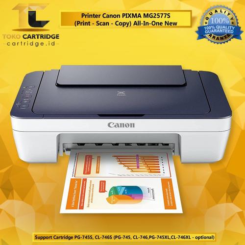 Jual CANON MG2577s All In One Inkjet Printer (Print, Scan, Copy) - Kota ...