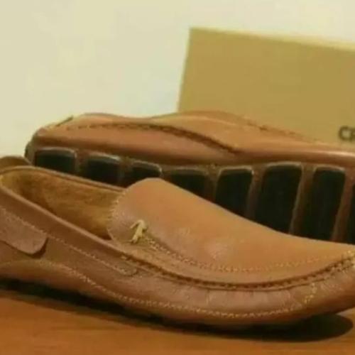 Jual Sepatu Slip On Pria Crocodile Kulit Asli Murah Keren - Tan, 38 ...