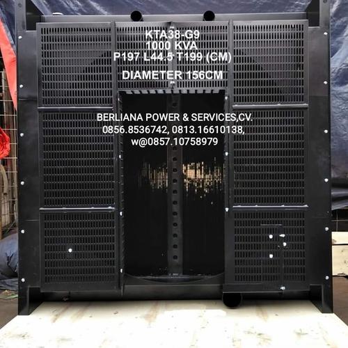 Jual 1000KVA RADIATOR MESIN KTA38-G9 RADIATOR AIR ALUMINIUM MESIN ...