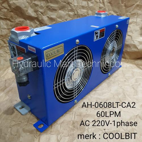 Jual AH-0608LT-CA2 Oil Cooler Hidrolik 60LPM - AC220V 2kipas merk COOLBIT - Kota Bandung ...