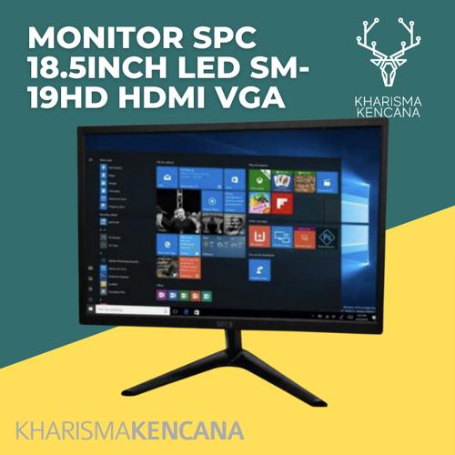 Jual LED MONITOR SPC 18.5inch SM-19HD HDMI VGA - Kota Malang ...