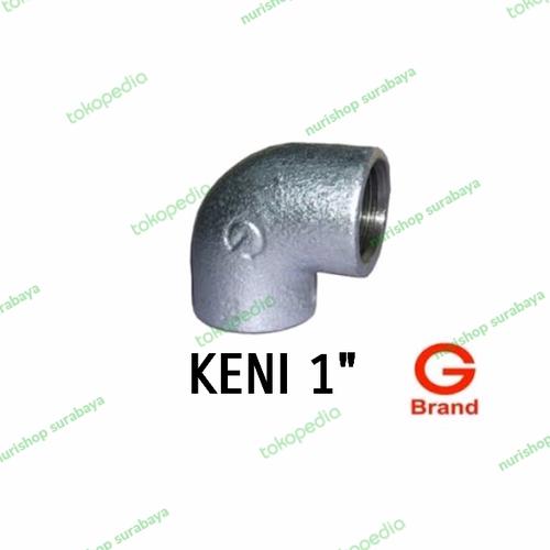Jual Keni 1" / Knee / Knie / Kenie / Elbow L besi galvanis 1 inch in ...