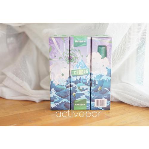 Jual Liquid Vape ICEBERG BLACK DEW 3mg 60mL Premium ICE BERG ...