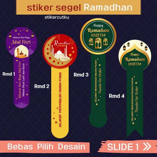 Jual Stiker Ramadhan Label makanan A3 Vinyl stiker segel ramadhan ...