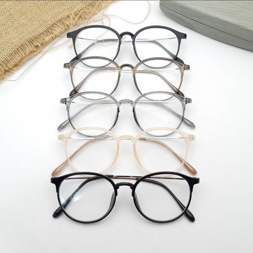 Jual frame kacamata oval super ringan dan lentur pria dan wanita ...