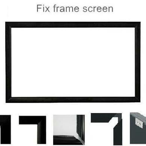 Jual Screen Projector Fixed Frame 100" 16:9 White Screen - Jakarta ...