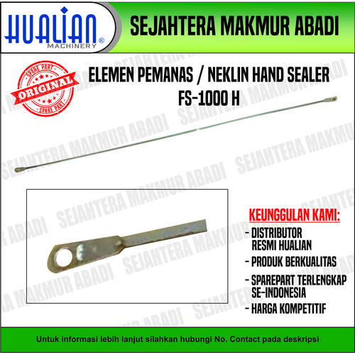 Jual Kawat Neklin / Elemen Pemanas Panjang 100 cm Lebar 3 mm FS - 1000 ...