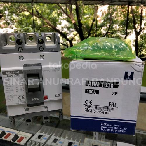 Jual MCCB LS ABN 103c 3p 100A original - Kota Bandung - SINAR ANUGRAH BANDUNG | Tokopedia