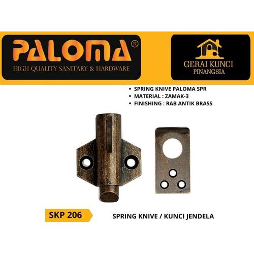 Jual Spring Knive PALOMA SKP 206 SUPERIOR | Kunci Jendela | Knip ...