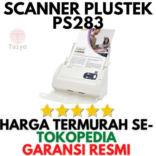 Jual Scanner Plustek SmartOffice PS283 / PS 283 / PS-283 / Garansi ...