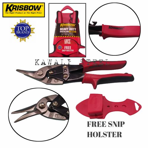 Jual GUNTING BAJA RINGAN KRISBOW MERAH LEFT CUTTING - Kab. Bekasi ...