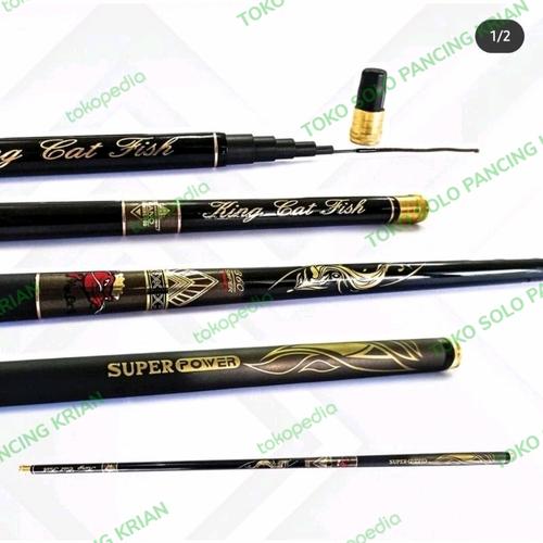 Jual tegek king catfish super power 360.450.540 - Hitam, 360cm - Kab ...
