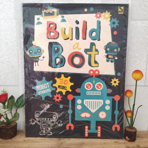 Jual Build a Bot (Robot Stickers 3D Model) /Buku Aktivitas Membuat ...