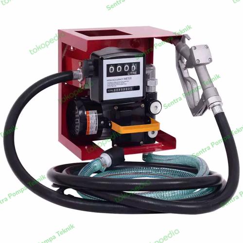 Jual Pompa solar Diesel Pump AC 220V 60 LPM Flow meter 4digit Lengkap ...