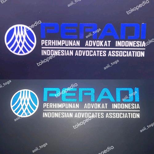 Jual Stiker Peradi Logo Baru - Jakarta Pusat - aoii_toga | Tokopedia