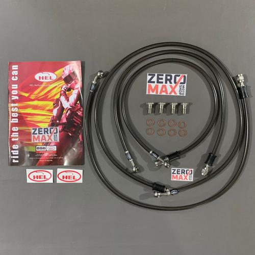 Jual Selang Rem Depan Belakang HEL ORIGINAL XMAX X-MAX 250 ABS Black ...