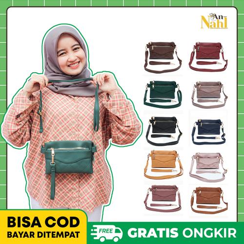 Jual Tas Selempang Mini Bisa Dijadikan Dompet Model Salma | Ukuran ...
