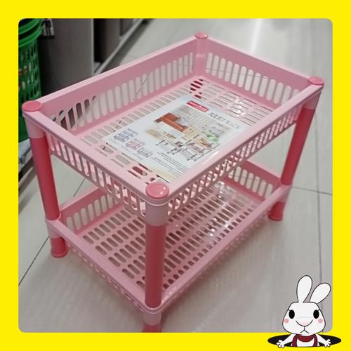 Jual rak plastik serbaguna besar, susun 2, basic home(member of lion ...