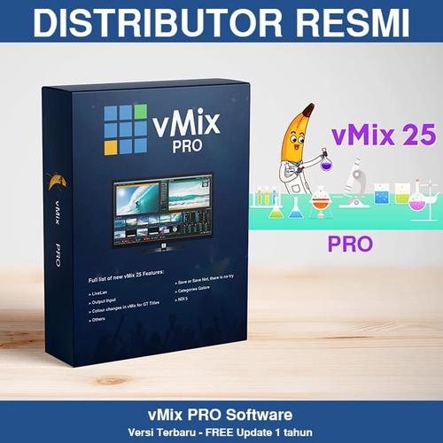 Promo vMix PRO Upgrade from HD ORIGINAL Software License Cicil 0% 3x - Kota Tangerang Selatan ...