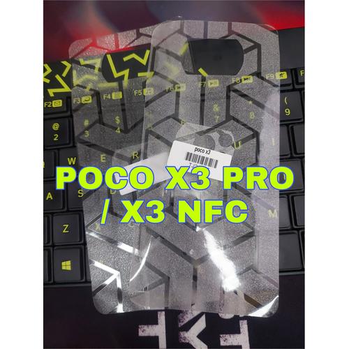 Jual Skin Carbon POCO X3 PRO / NFC Sticker Anti Jamur Pelindung ...