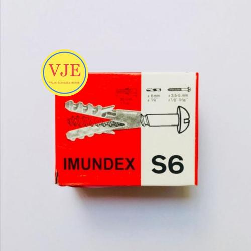 Jual Fisher IMUNDEX Viser Lubang Dinding S4 S5 S6 S8 S10 S12 - S6 - Kota Bekasi - VALDO-JAYA ...