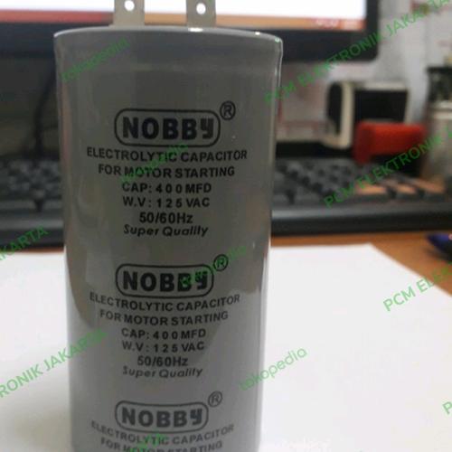 Jual kapasitor starting 400uf 125v 125volt 125 volt 400 uf mfd 400mfd ...