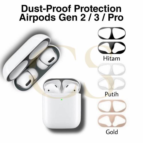 Jual DUST PROOF STICKER PROTECTOR ANTI DEBU AIRPODS PRO / GEN 2 / GEN 3 ...