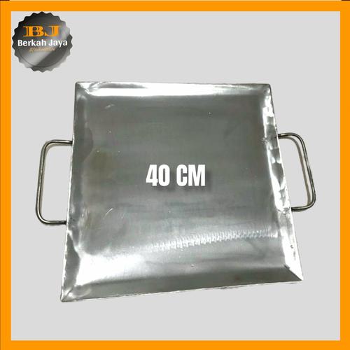 Jual Wajan Plat Besi Roti Bakar Steak Burger 40 x 40 CM - Jakarta Barat ...