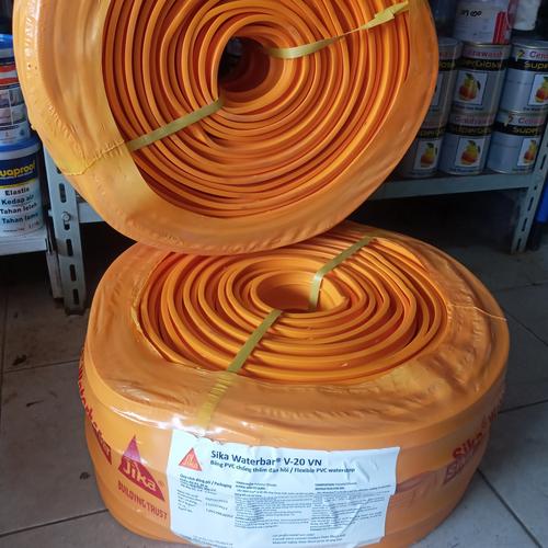 Jual Sika waterbar waterstop pvc merek sika V-20 VN..(20×20. - Kota ...