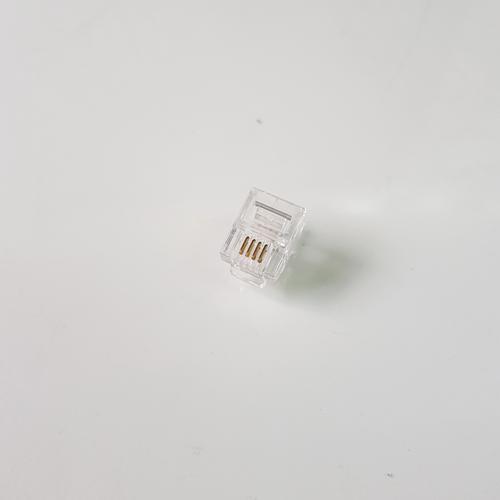 Jual Konektor RJ 11 4pin JR 6181A/Konektor Lan/Konektor Telepon 4pin ...
