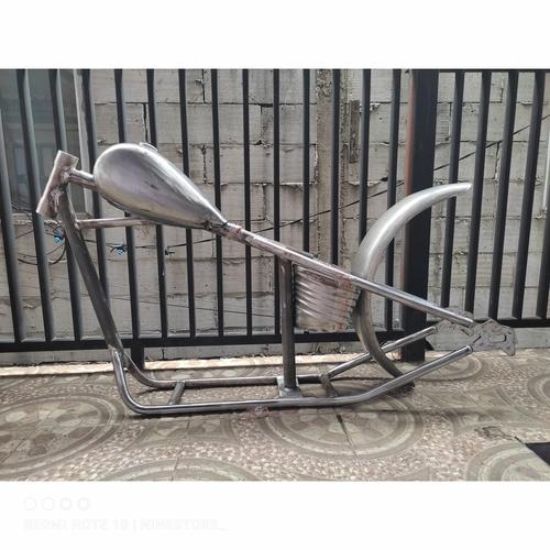Jual Paket hemat rangka/frame chopper,tangki peanut, spakbor,box - Kota ...