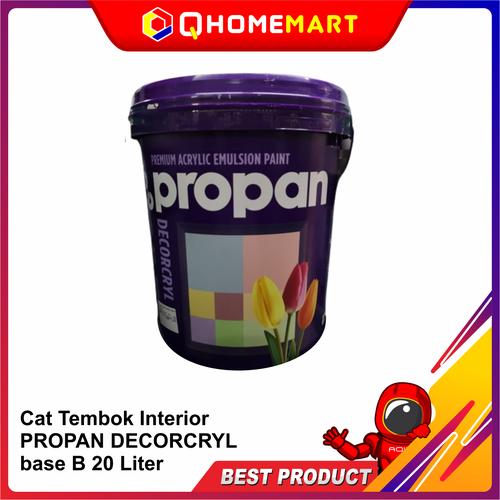 Promo Cat Tembok Interior PROPAN DECORCRYL base B 20 Liter - SMOKE GREY ...