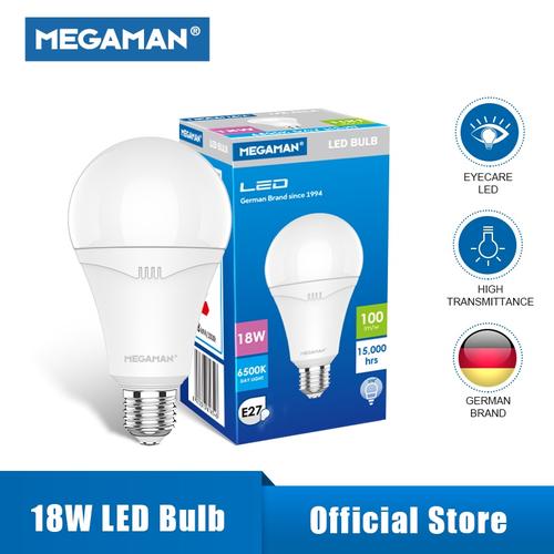 Jual Lampu Bohlam LED MEGAMAN 5W 7W 9W 12W 15W 18W 25W 20W 30W 40W ...