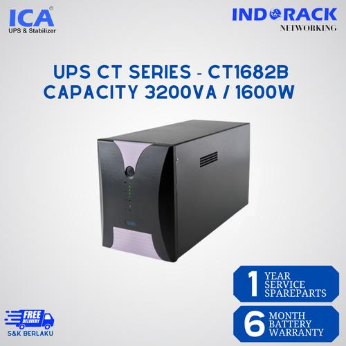 Jual ICA UPS CT Series Type 3200VA / 1600W - CT1682B Line Interactive ...