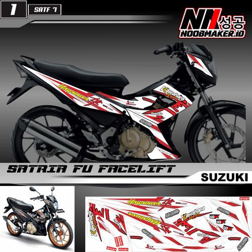 Jual SATF 7 DECAL STICKER SATRIA FU FACELIFT HAYABUSA - 5-SATF7 - Kab ...