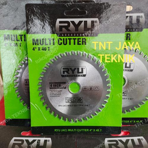 Jual RYU MULTI CUTTER 4" x 40T / CIRCULAR SAW BLADE RYU / MATA GERGAJI ...