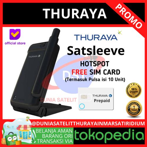 Jual THURAYA SATSLEEVE HOTSPOT Satelit Modem Android & IOS FREE SIMCARD ...