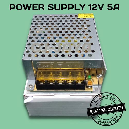 Jual power supply 12v 5a/switching adapter 12v 5a/psu 12v 5a high ...