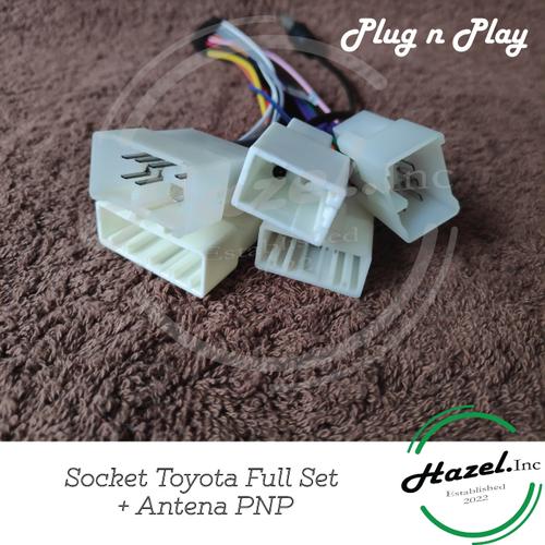 Jual Socket Head Unit TOYOTA FULL SET + Socket Antena - Kab. Bogor ...