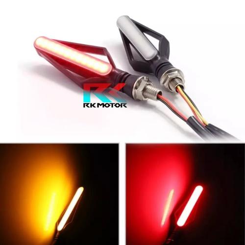 Jual Led Sein Sign Motor Dua Warna DRL Running 12V - Biru - Kab. Bogor ...