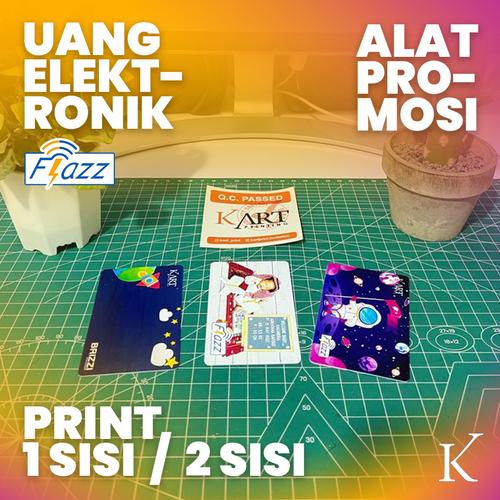 Jual Kartu Flazz Etoll BCA I Flazz Card Custom PRINT U - 1 SISI - Kota ...