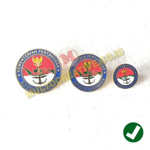 Jual Pin Bros Kementerian Pertahanan RI Lencana Logo Kemhan Model Bulat ...