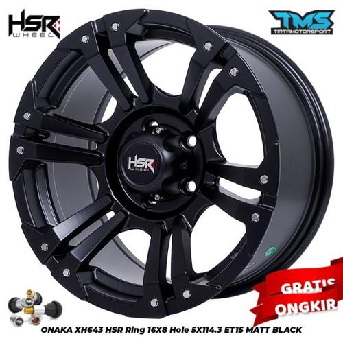 Jual Velg Mobil Racing Ring 16 HSR ONAKA For-Terios Rush Xpander Hitam - Jakarta Selatan ...