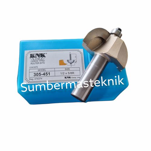 Jual mata router mata profil cove bit 1/2" x R15.9 pisau router 305-451 ...